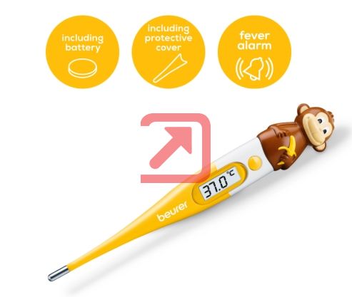 Термометър Beurer BY 11 Monkey clinical thermometer, Contact ...